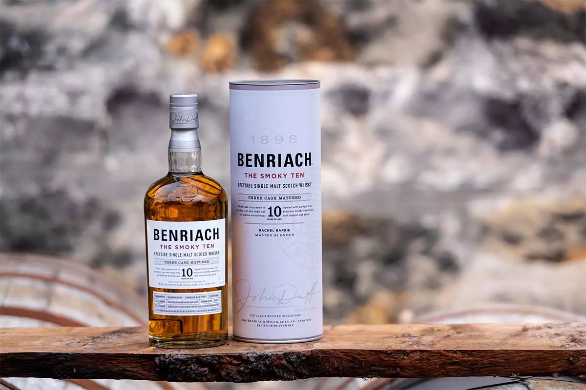 Benriach La Fumaĝa 10