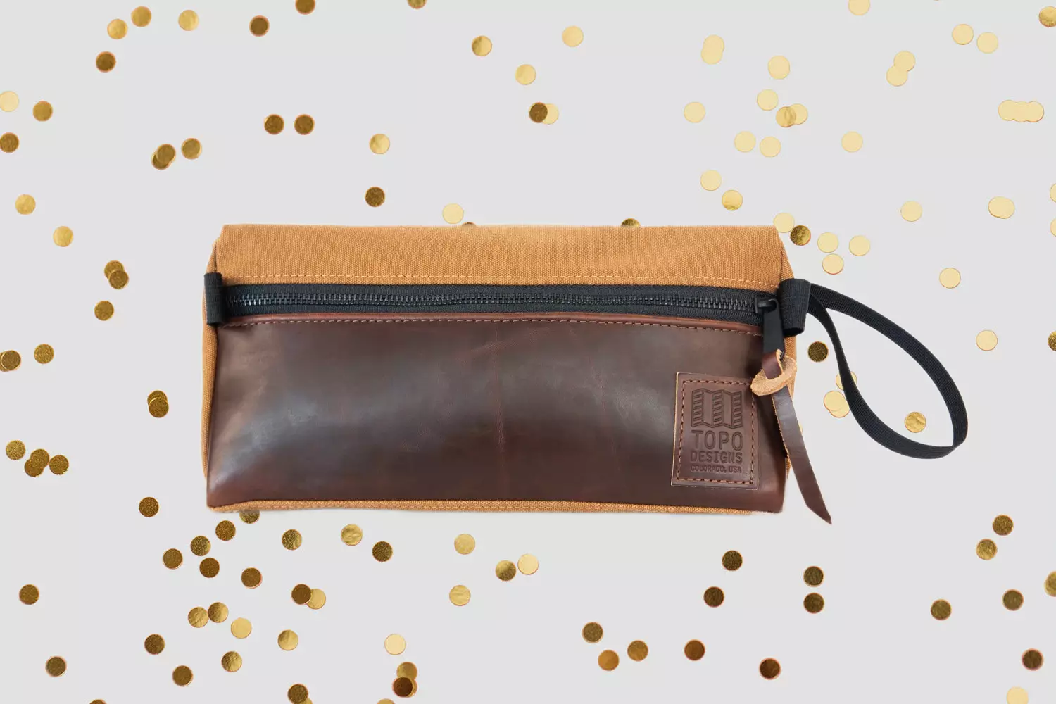 Topo Designs Dopp Kit هيريتيج قماش