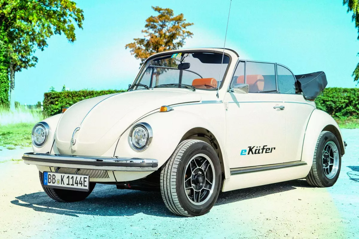 In elektryske Beetle, of e-Kafer yn it Dútsk, fan eClassics en Volkswagen