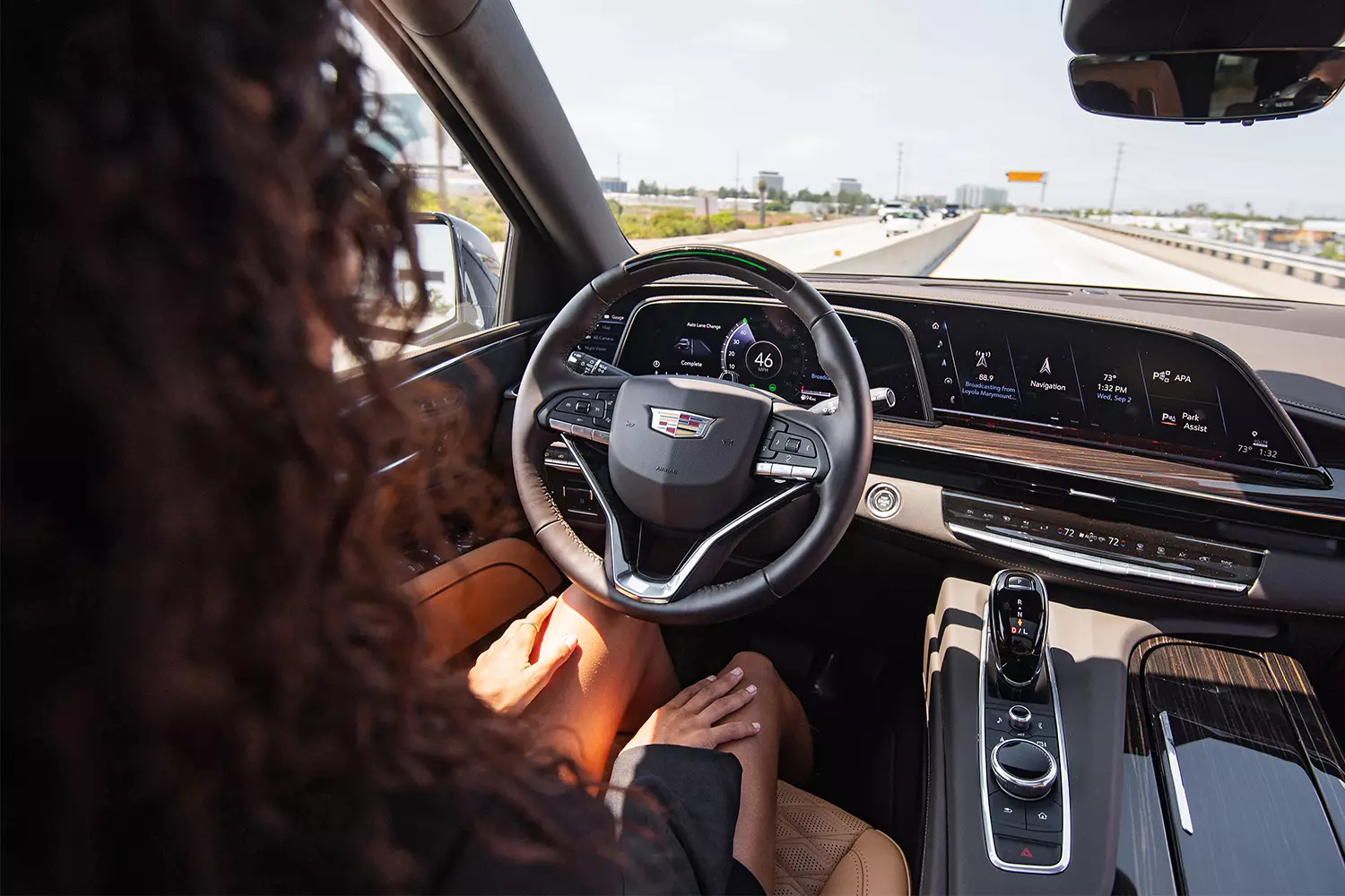 GM Super Cruise handsfree-teknologi i en 2021 Cadillac Escalade