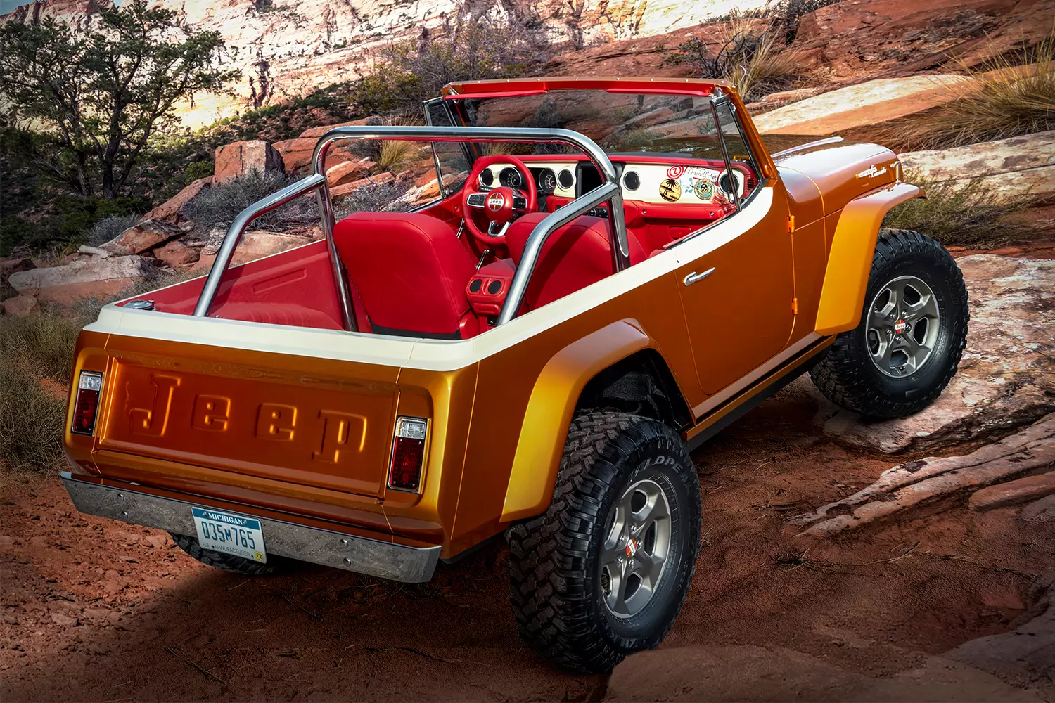 Jeepster Beach Concept Vehicle