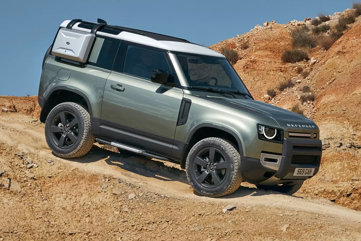 2020 m. Land Rover gynėjas