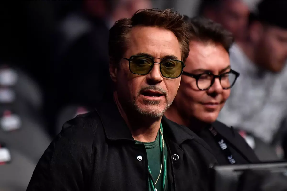 Robert Downey Jr. di acara UFC