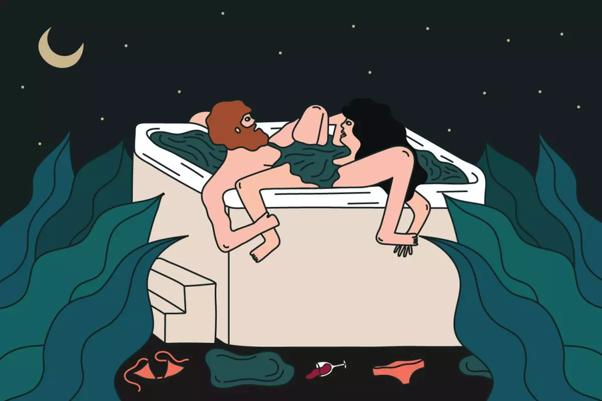 халуун усанд орох секс