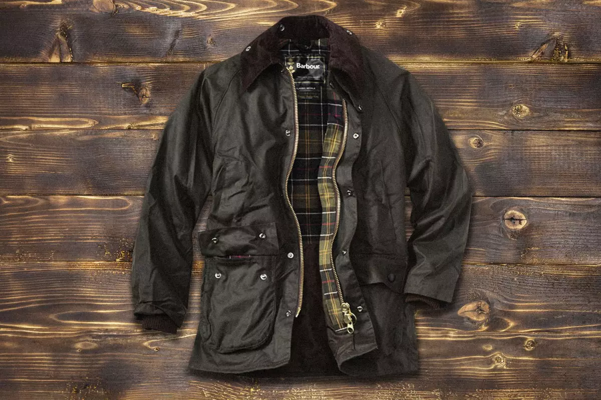 barbour bedale waxed kanvas
