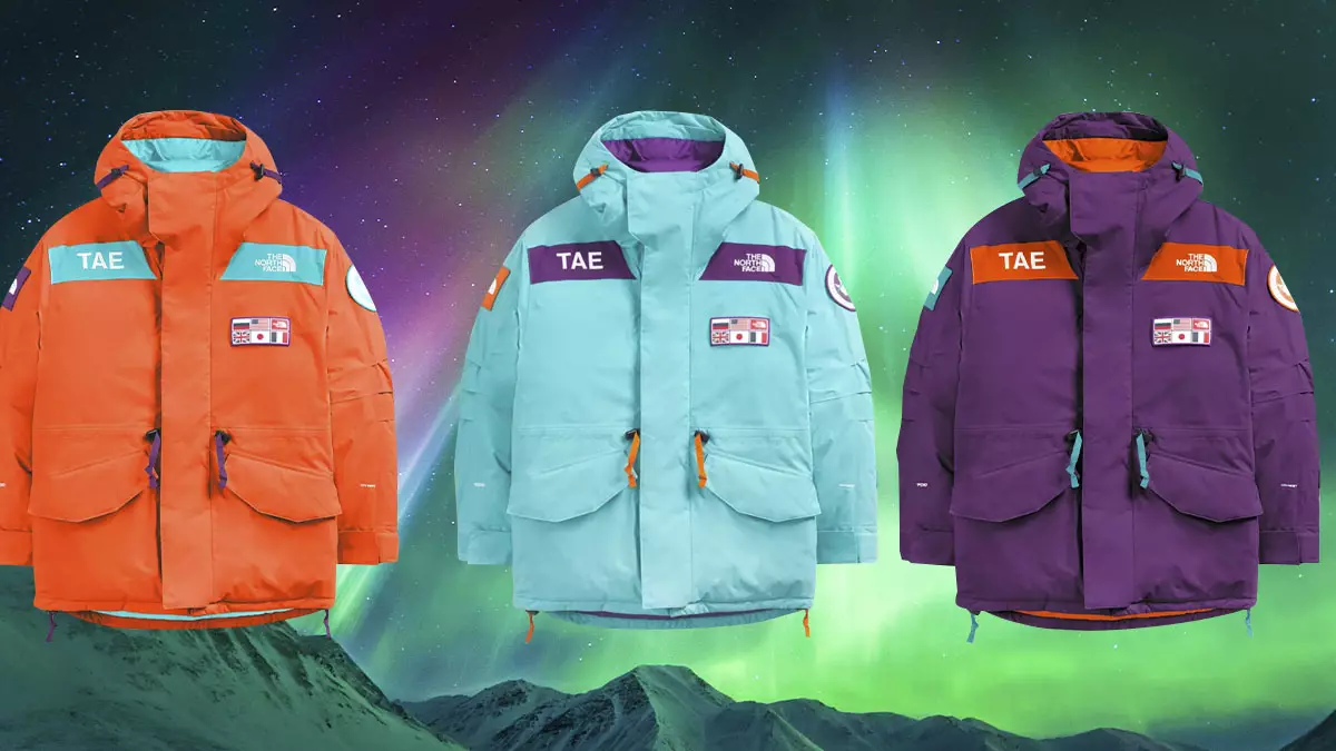 North Face Trans-Antarctic Collection har en dårlig historie