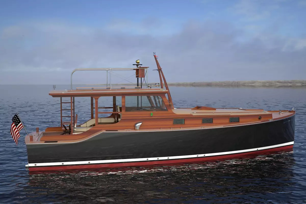 The New Wheeler 38, Rekreasi Pilar perahu Ernest Hemingway dari Wheeler Yacht Company