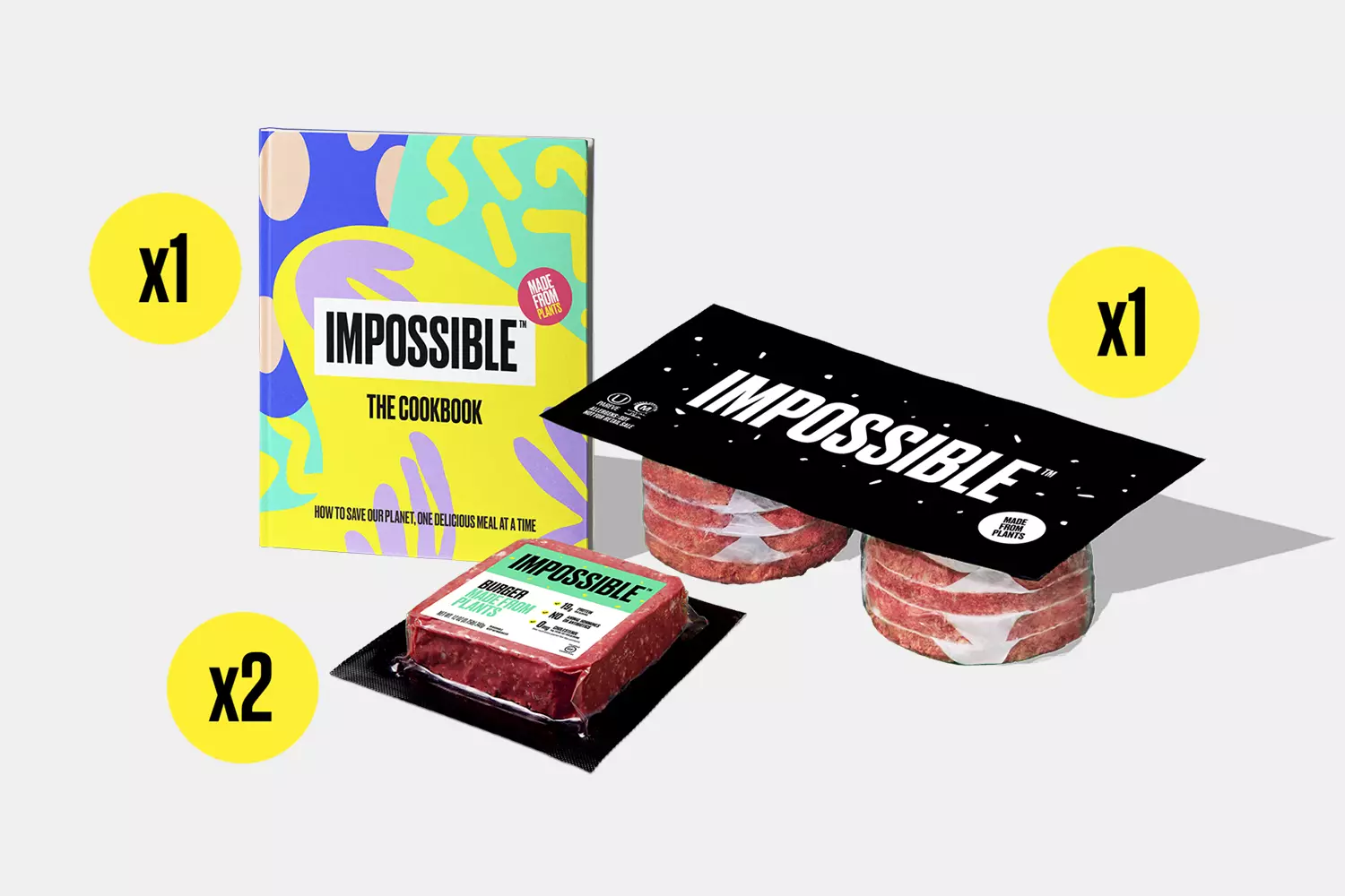 Кулінарная кніга Impossible Foods мяса