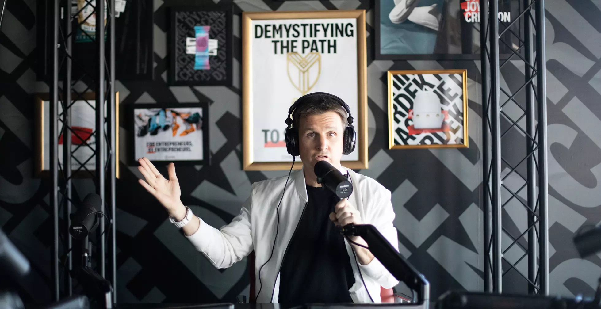 Rob Dyrdek er vertskap for sin nye gründerpodcast