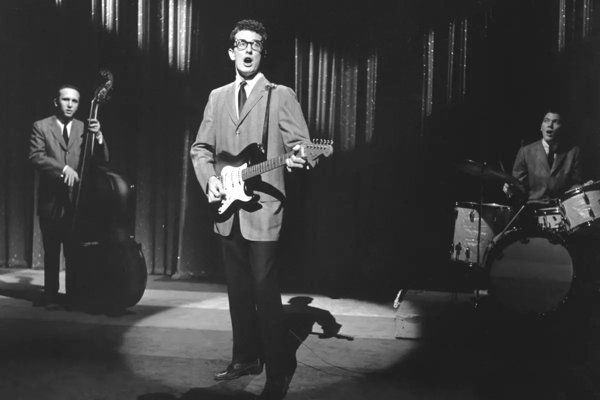 Buddy Holly & The Crickets (Archifau Michael Ochs/Getty Images)