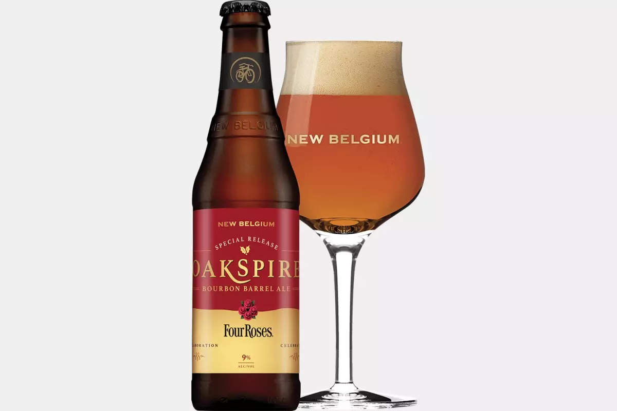 Nieuwe Belgische Oakspire Bourbon Barrel Ale