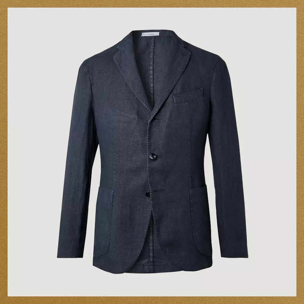 BOGLIOLI Linen Suit Jacket