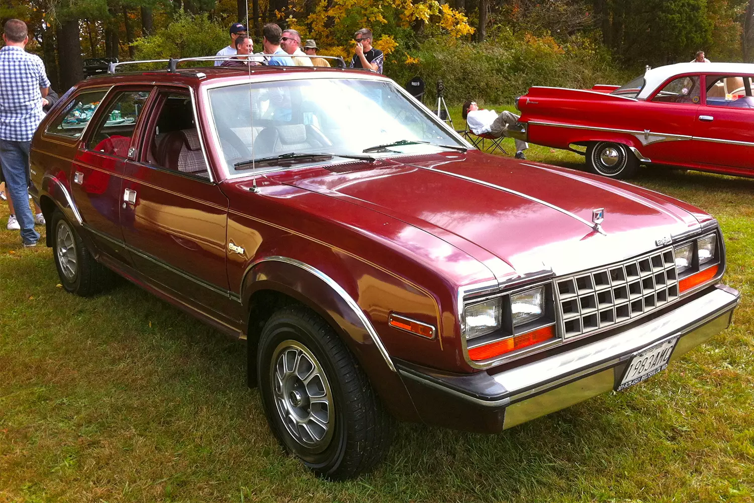 Motar tashar AMC Eagle ta 1983 da aka yi hoto a cikin 2012