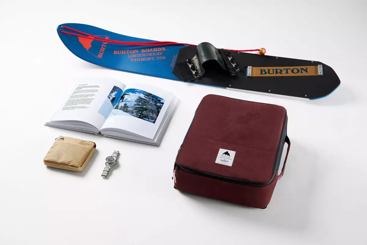 Burton x Shinola Great Americans Collaboration Jake Burton Gift Set