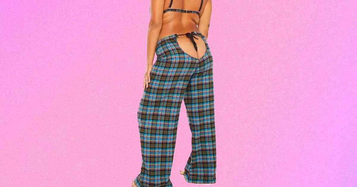 Ta det fra Rihanna: «Det er sesongen for assless Tartan Pyjamas Pants