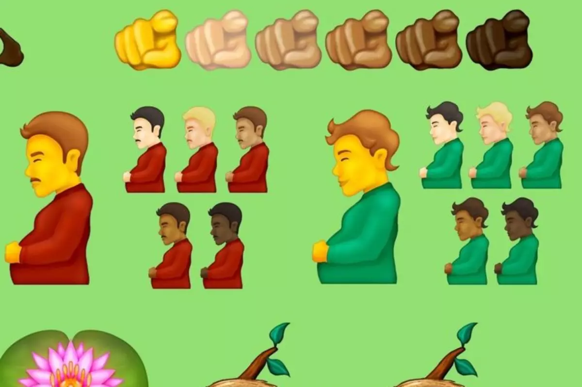 Un emoji "homme enceinte" pourrait être dans notre futur proche