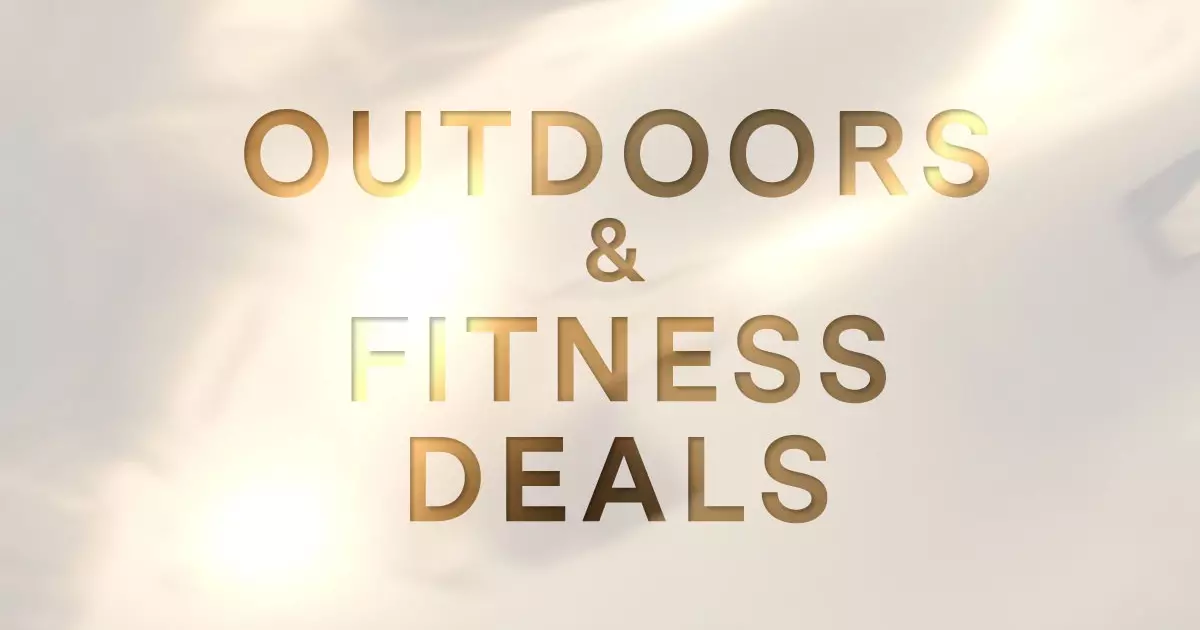 ຂໍ້ສະເໜີ Cyber Monday: Outdoor & Fitness