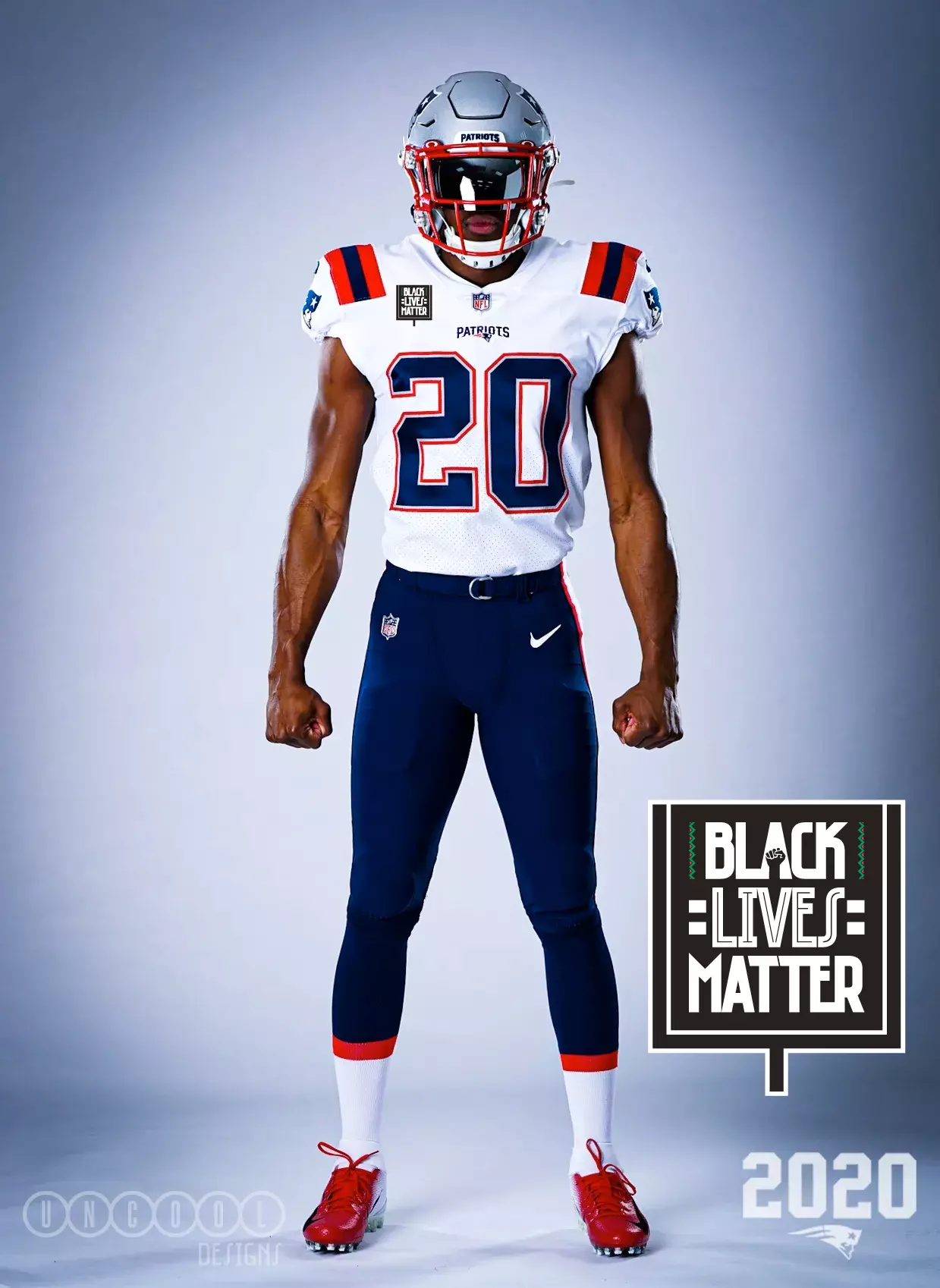 nfl tim batzinger blm design umncintiswano