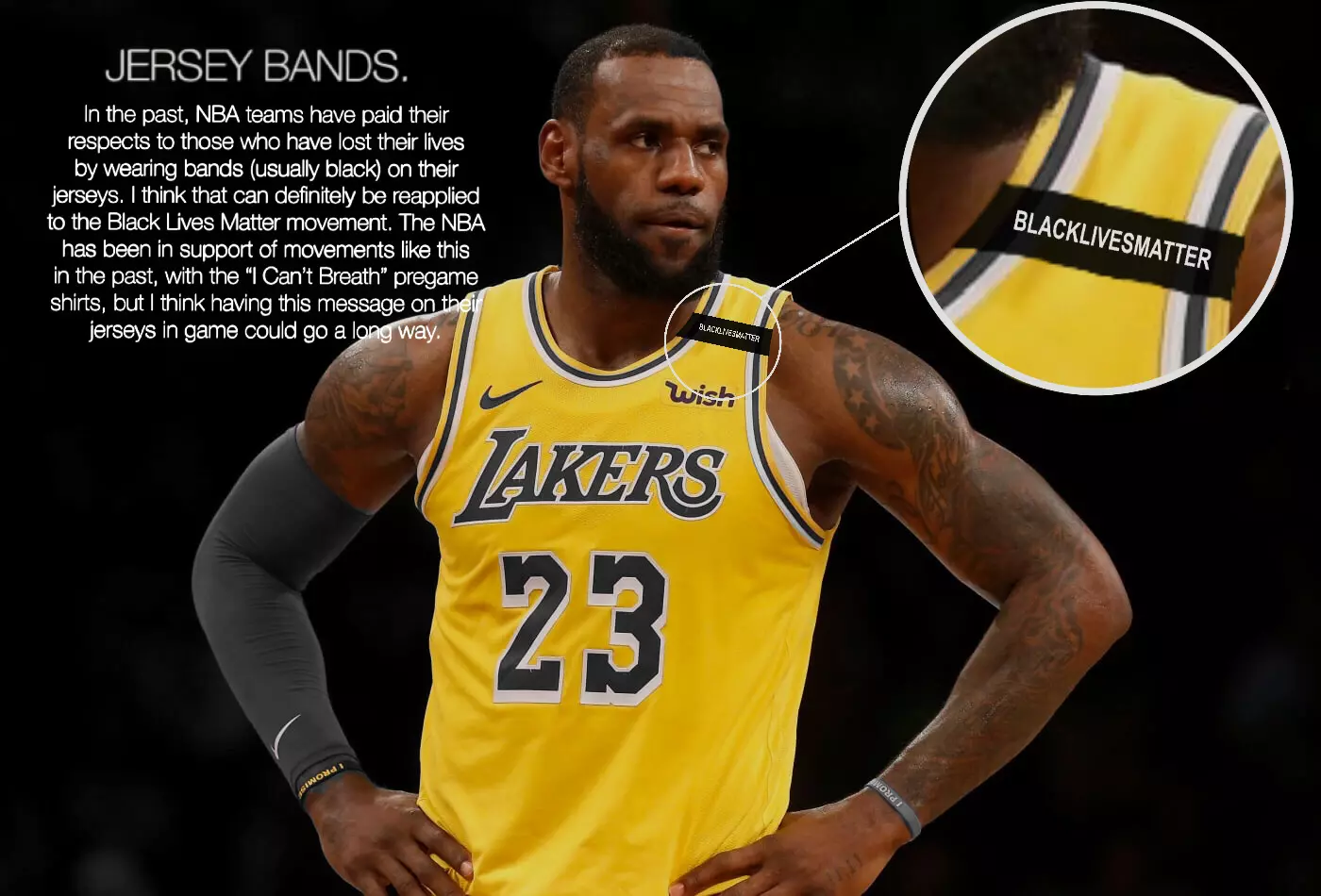 uni watch blm design konkurranse nba beatty