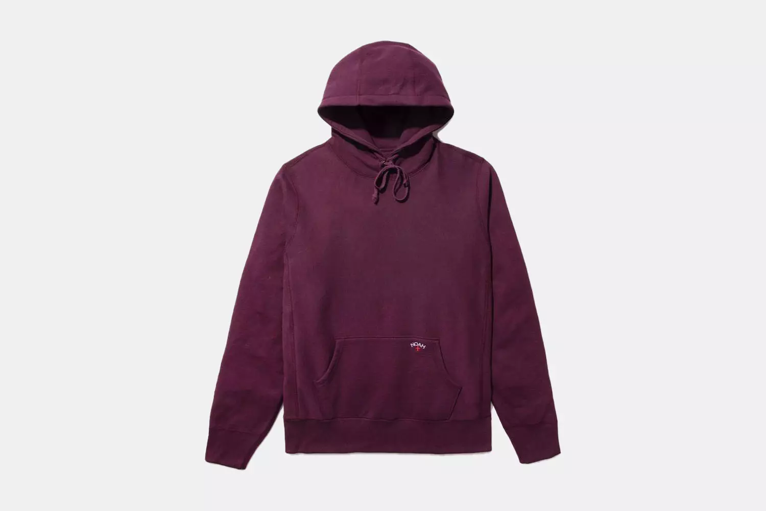 'n Pruimkleurige hoodie