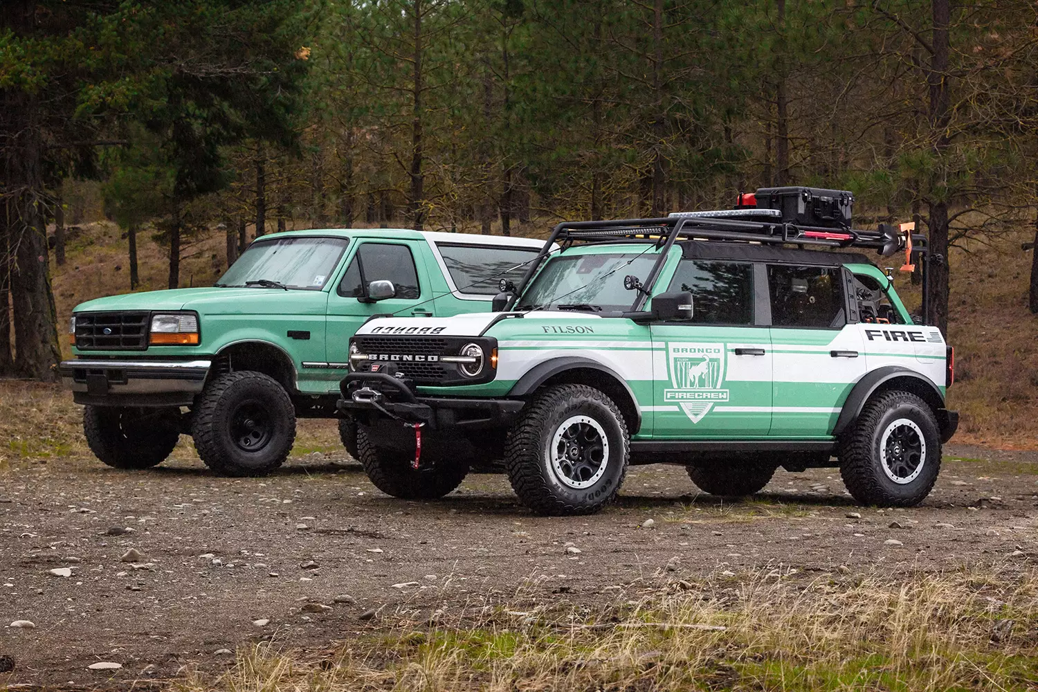 Filson Ford Bronco Wildland Fire Rig ọkọ ero