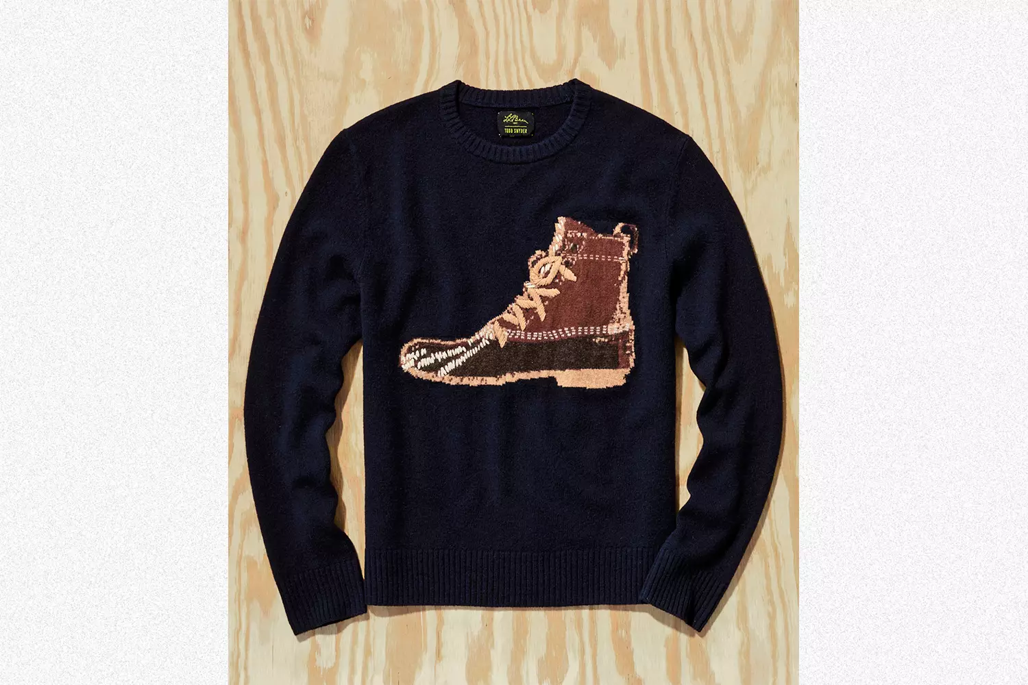 Todd Snyder x L.L.Bean Heritage Sweater in Navy