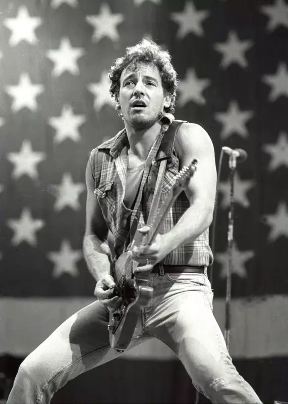 Susipažinkite su Bruce'o Springsteeno vienetine Fender gitara