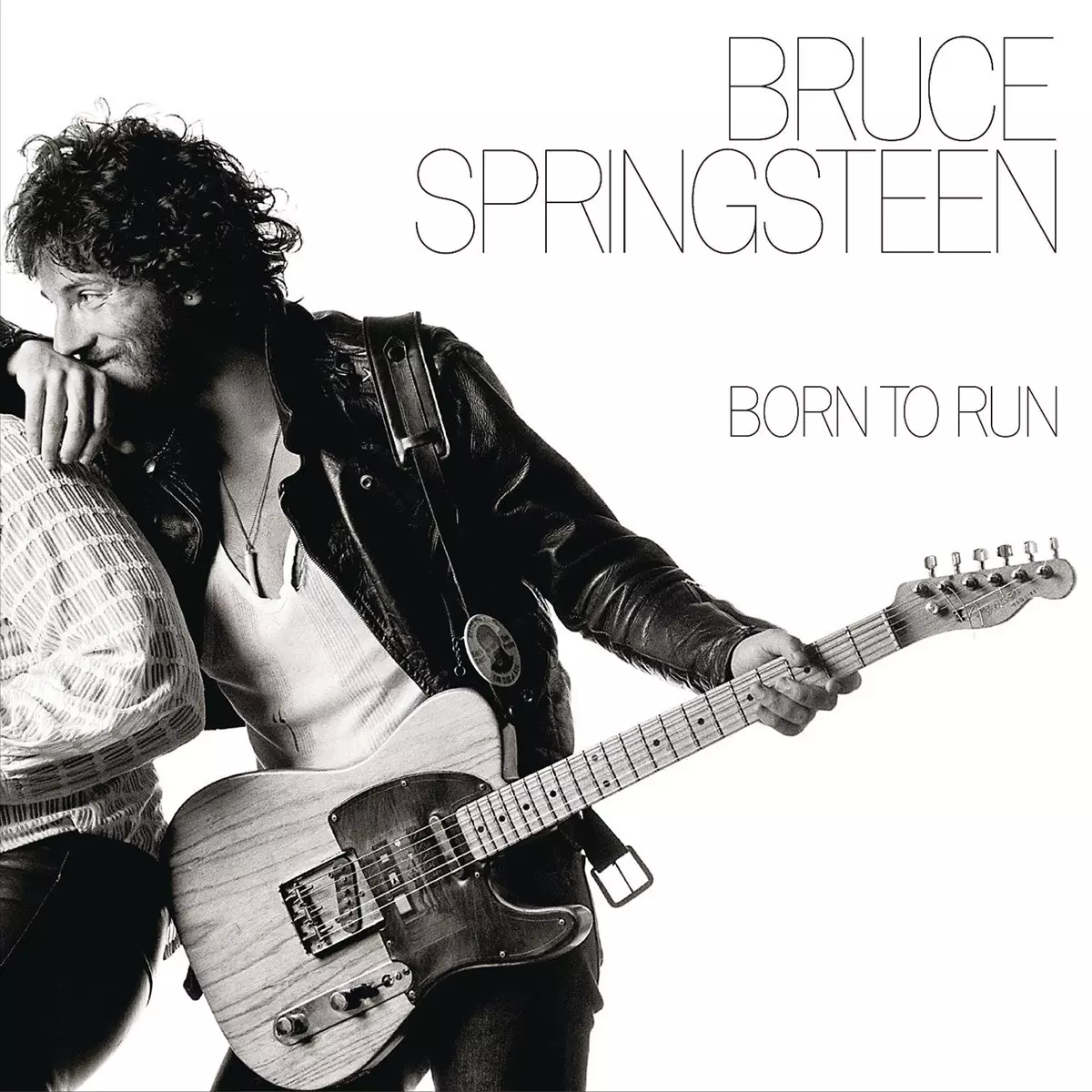 Bruce Springsteen, el cap, nascut per córrer, guitarra fender