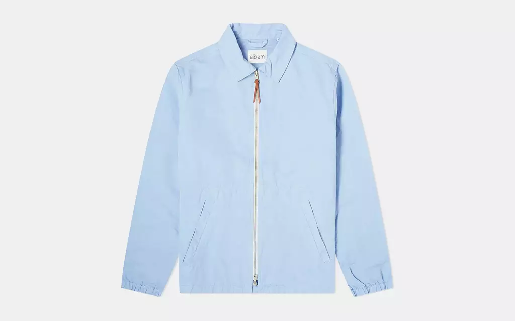 Albam Linen Harrington penjek