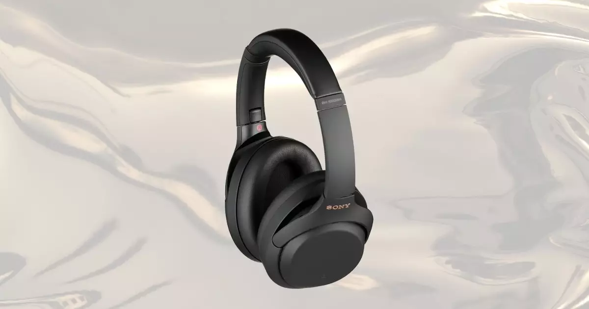 Sony WH-1000XM4-aŭdiloj, nun vendotaj ĉe Amazon por Cyber Monday