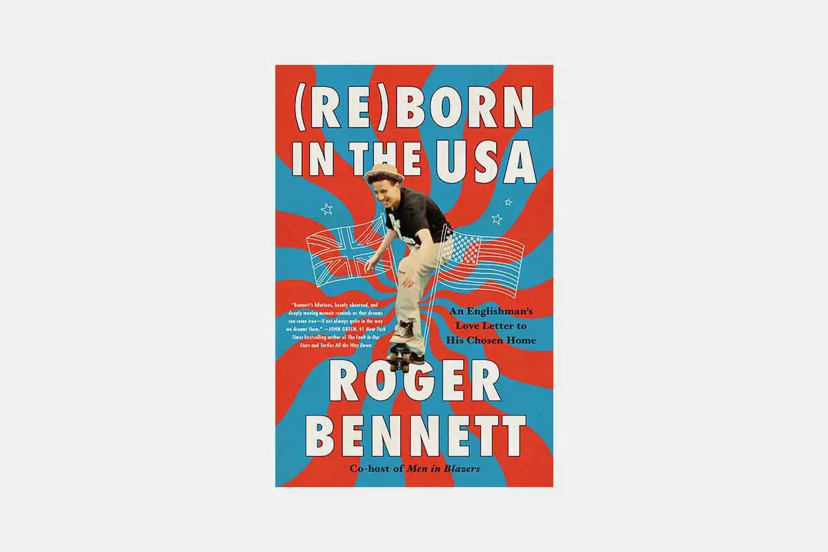 Roger Bennett tərəfindən ABŞ-da Reborn kitabının üz qabığı