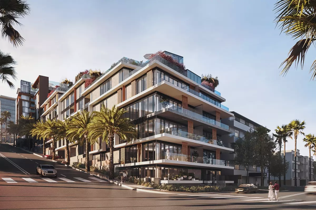 Di LA, A Hotel-Kondominium Hybrid Nampilkeun Masa Depan Hirup Méwah Urban