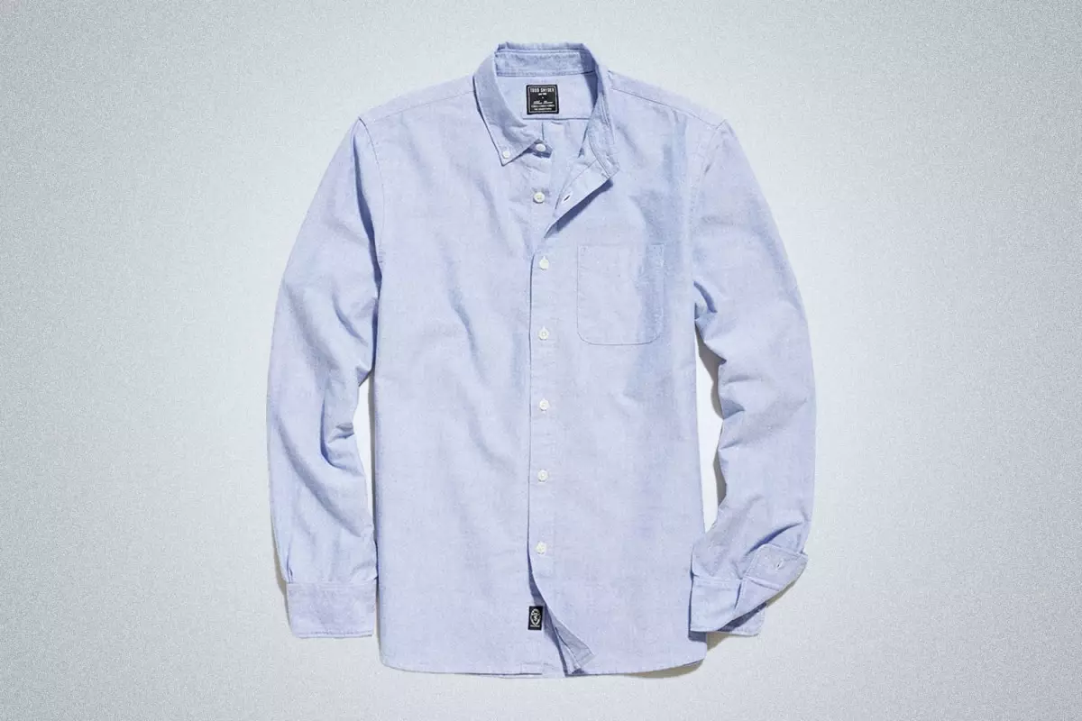 Japanese Selvedge Oxford Button Down Shirt