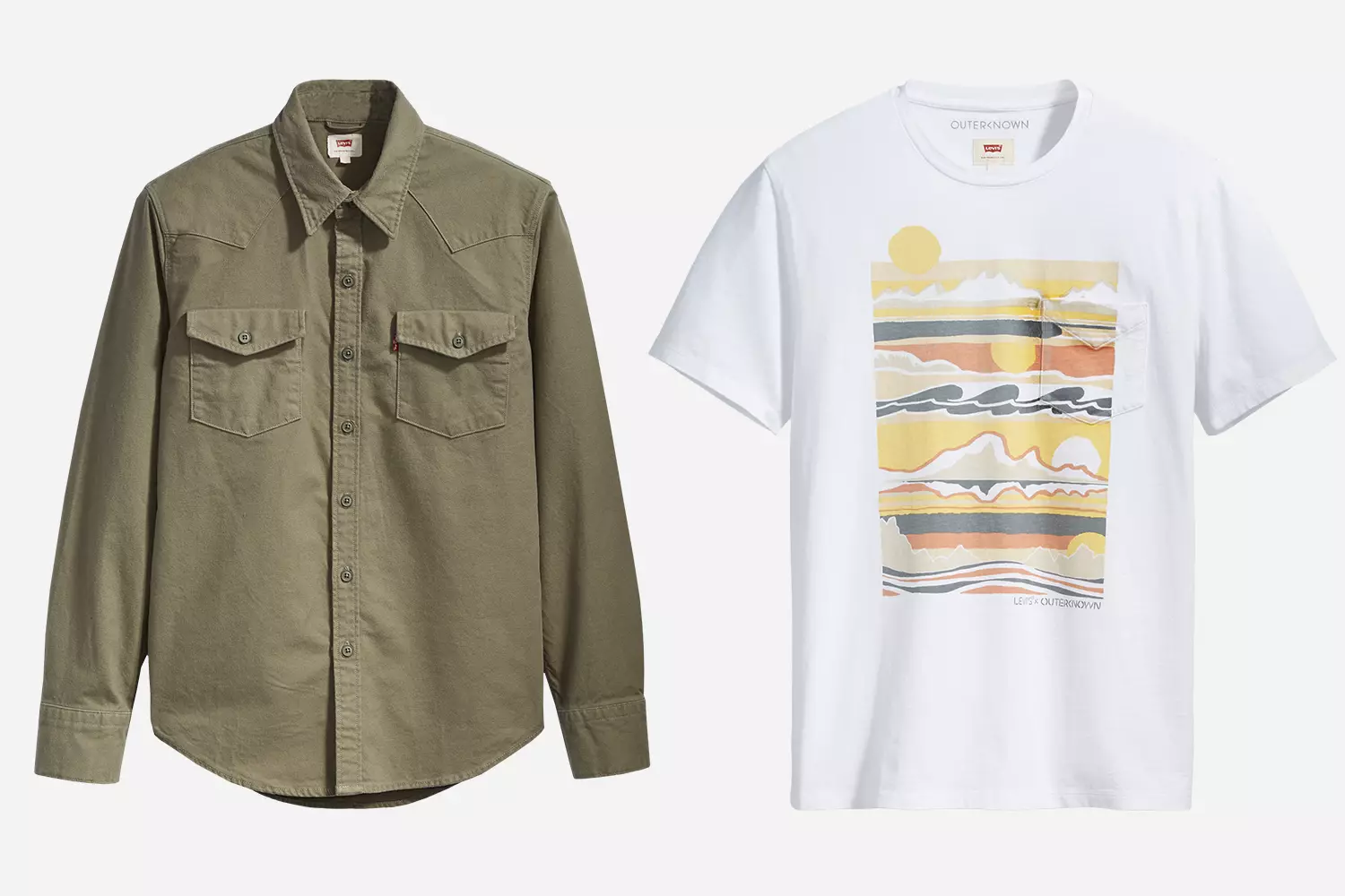 Levi's Wellthread x Outerknown Western Shirts at Pocket Tees
