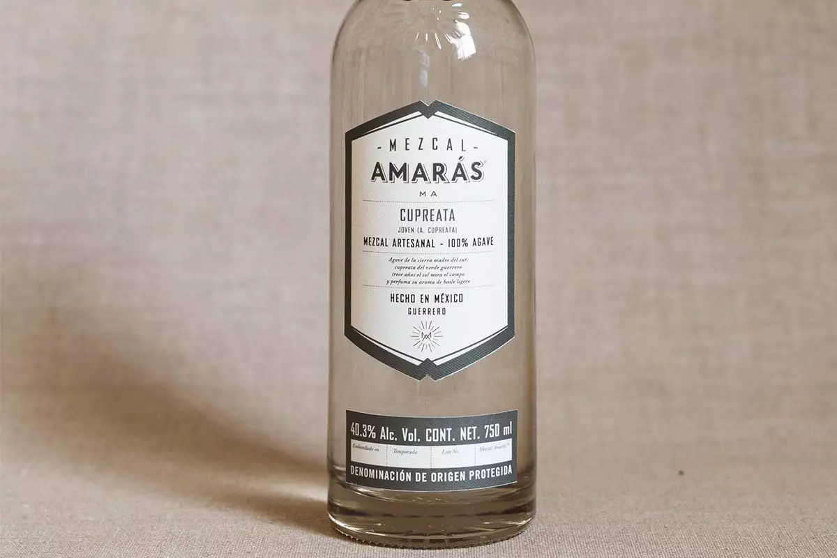 Mezcal Amarás Cupreata