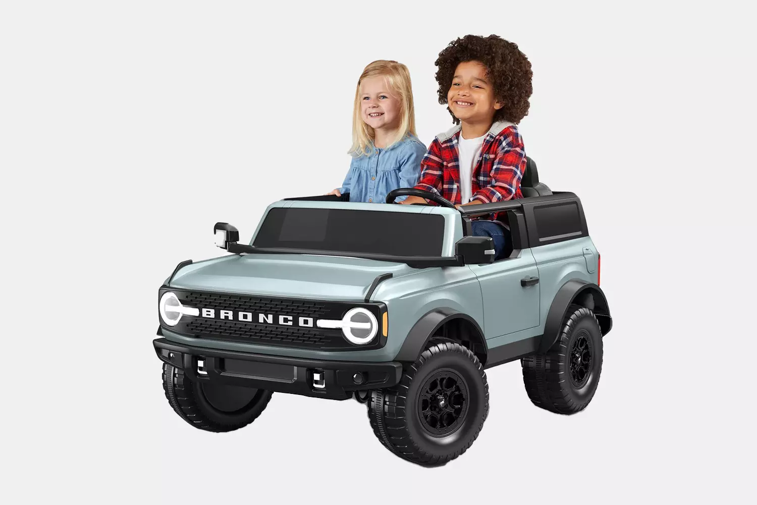 ein elektrischer Ford Bronco in Kindergröße