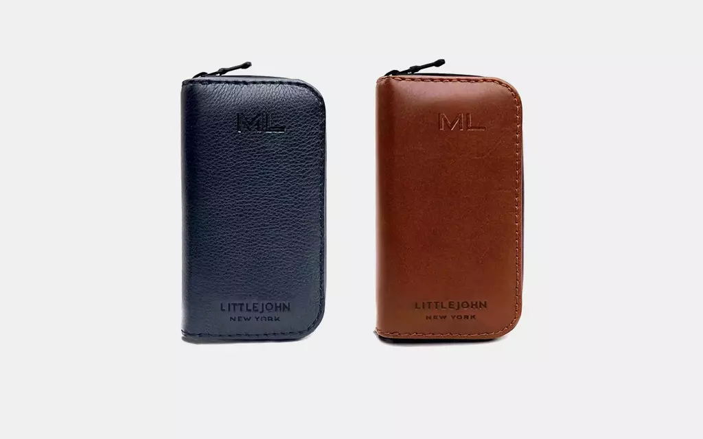 Littlejohn New York Odor-Imudaniloju Stow Alawọ Slim Case