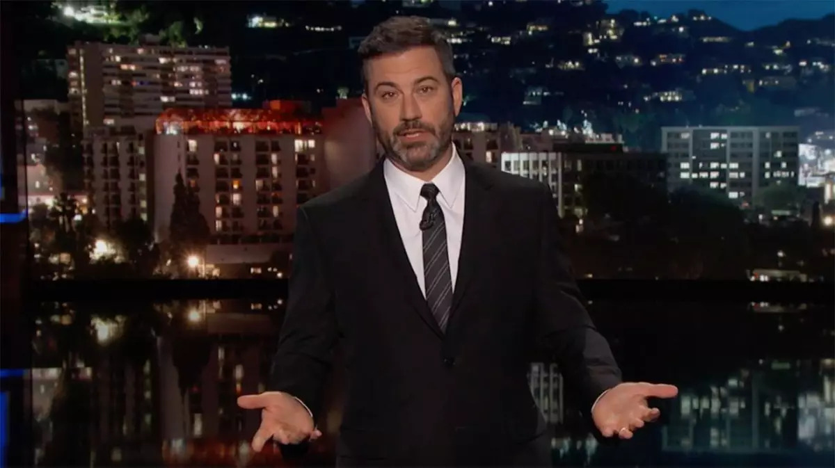 Jimmy Kimmel, 2017. szeptember 26-án (YouTube)