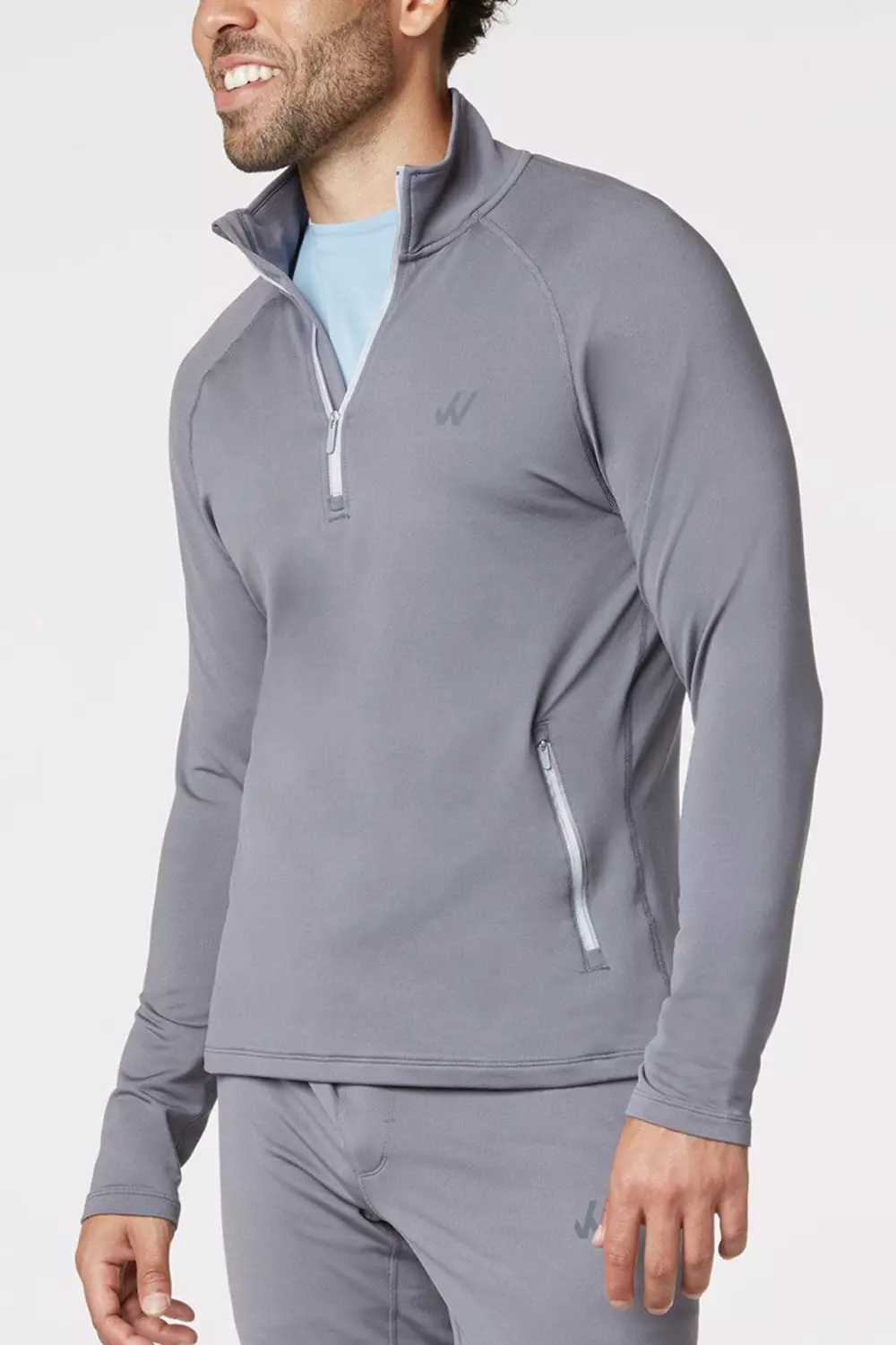 willy california quarter zip pullover athleisure