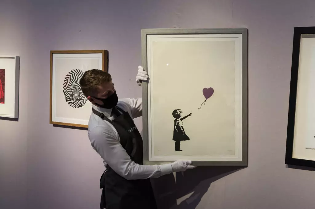 Banksys idiotsikre plan for at håndtere enhver, der stjæler hans kunst