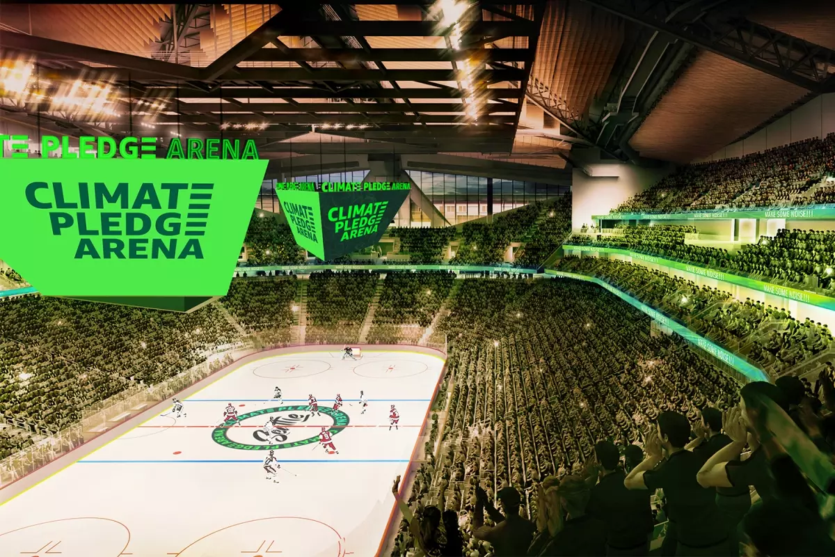 Amazon-Named Climate Pledge Arena တွင် ကစားရန် Seattle ၏ NHL အဖွဲ့