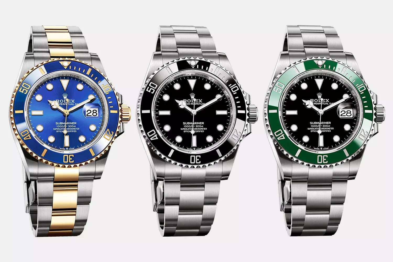 Ang bag-ong 2020 Oyster Perpetual Submariner ug duha ka Oyster Perpetual Submariner Date nga mga relo