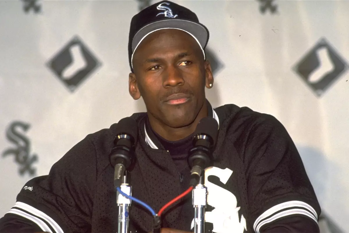 Michael Jordan nandritra ny androny White Sox