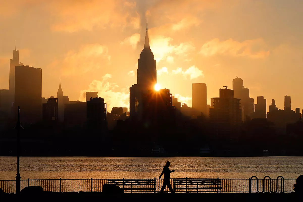 nueva york amanecer octubre