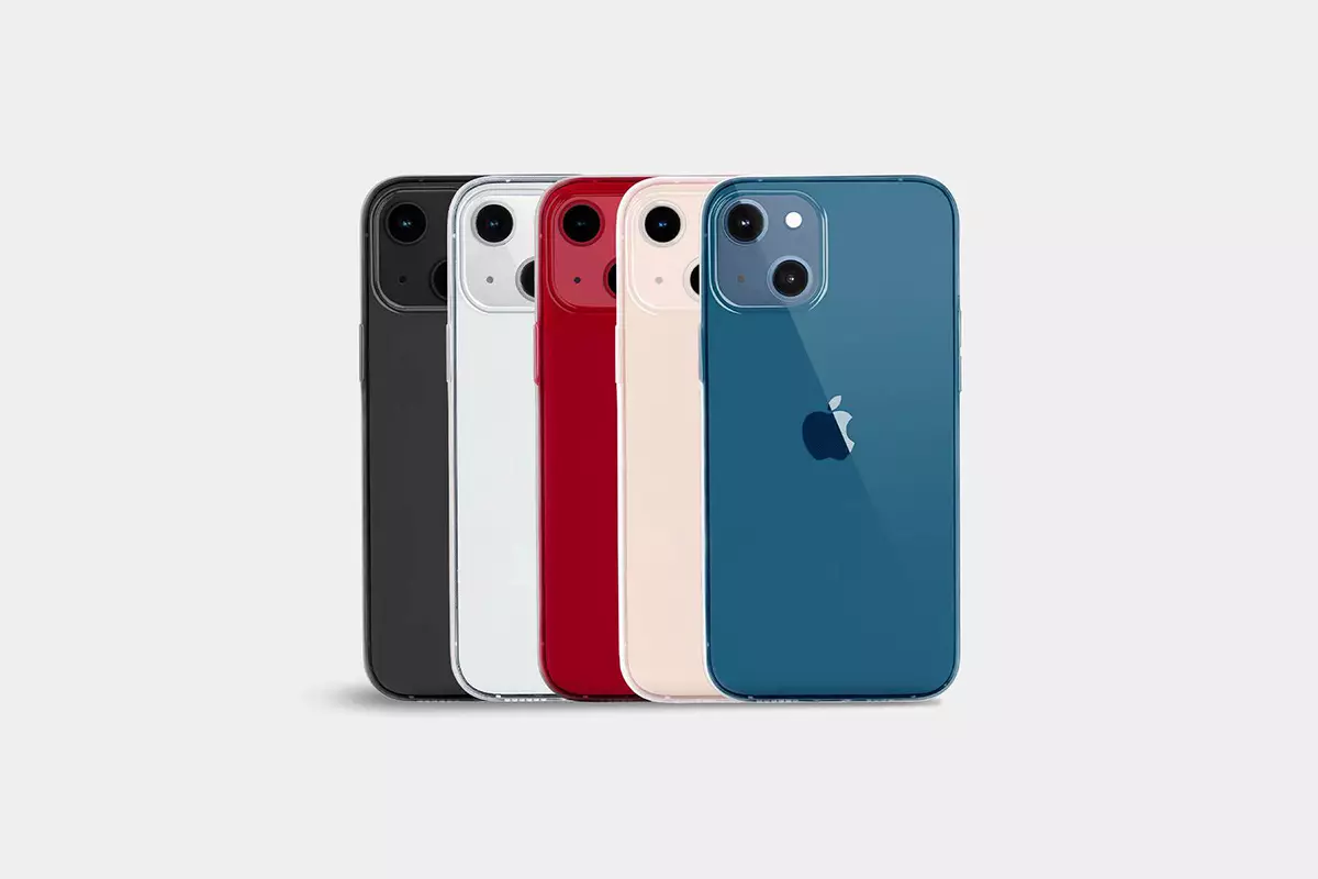Verschillende kleurstellingen van de nieuwe Totallee iPhone 13-hoesjes, nu verkrijgbaar