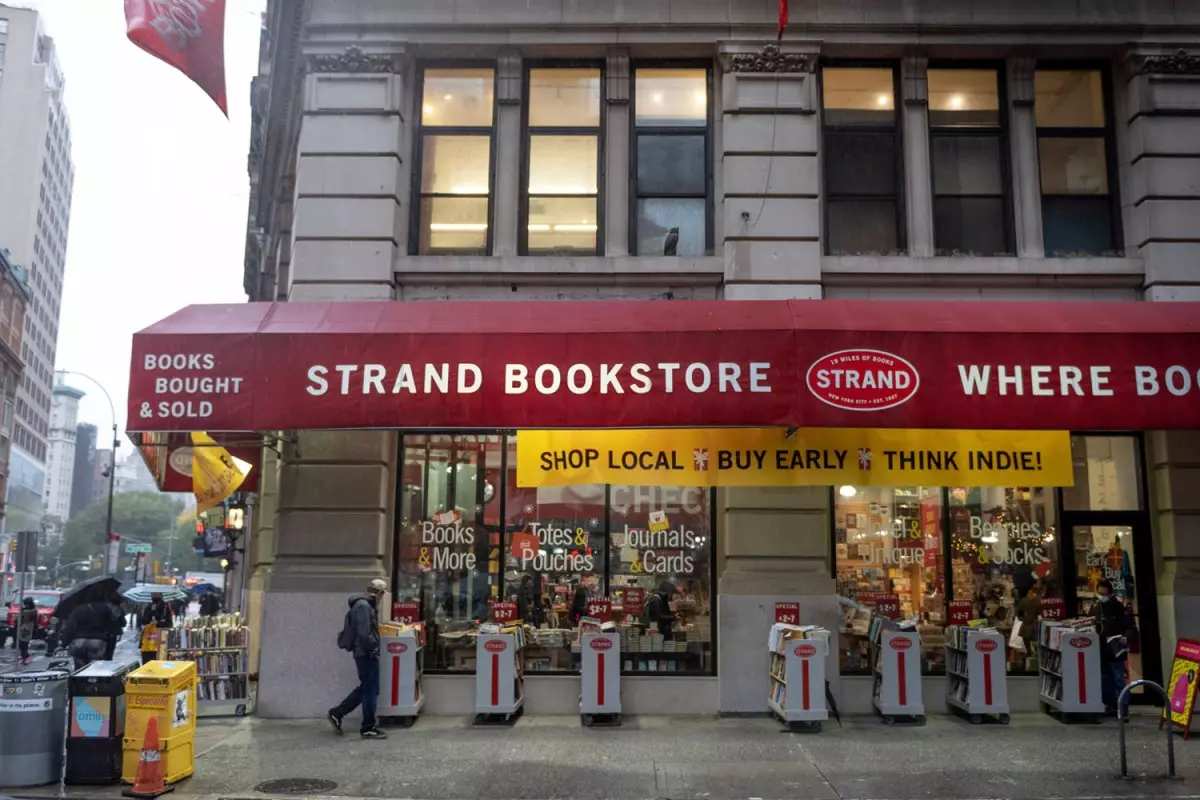 книжарницата на стенд Менхетен