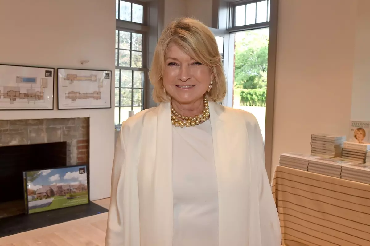 Martha Stewart, icono, no usa tazas