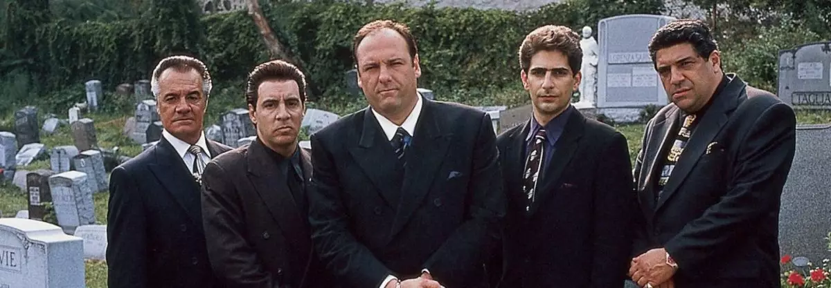 (L-R) Tony Sirico, Steven Van Zandt, James Gandolfini, Michael Imperioli, Vincent Pastore of 'The Sopranos.' (Anthony Neste/The LIFE Images Collection/Getty Images)