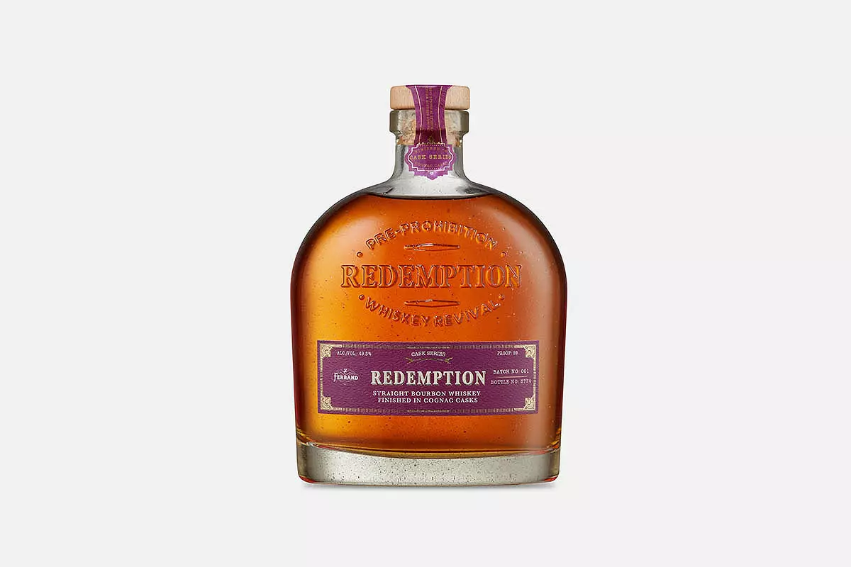 Redemption Cognac Cask Finish Whisky Bourbon puro