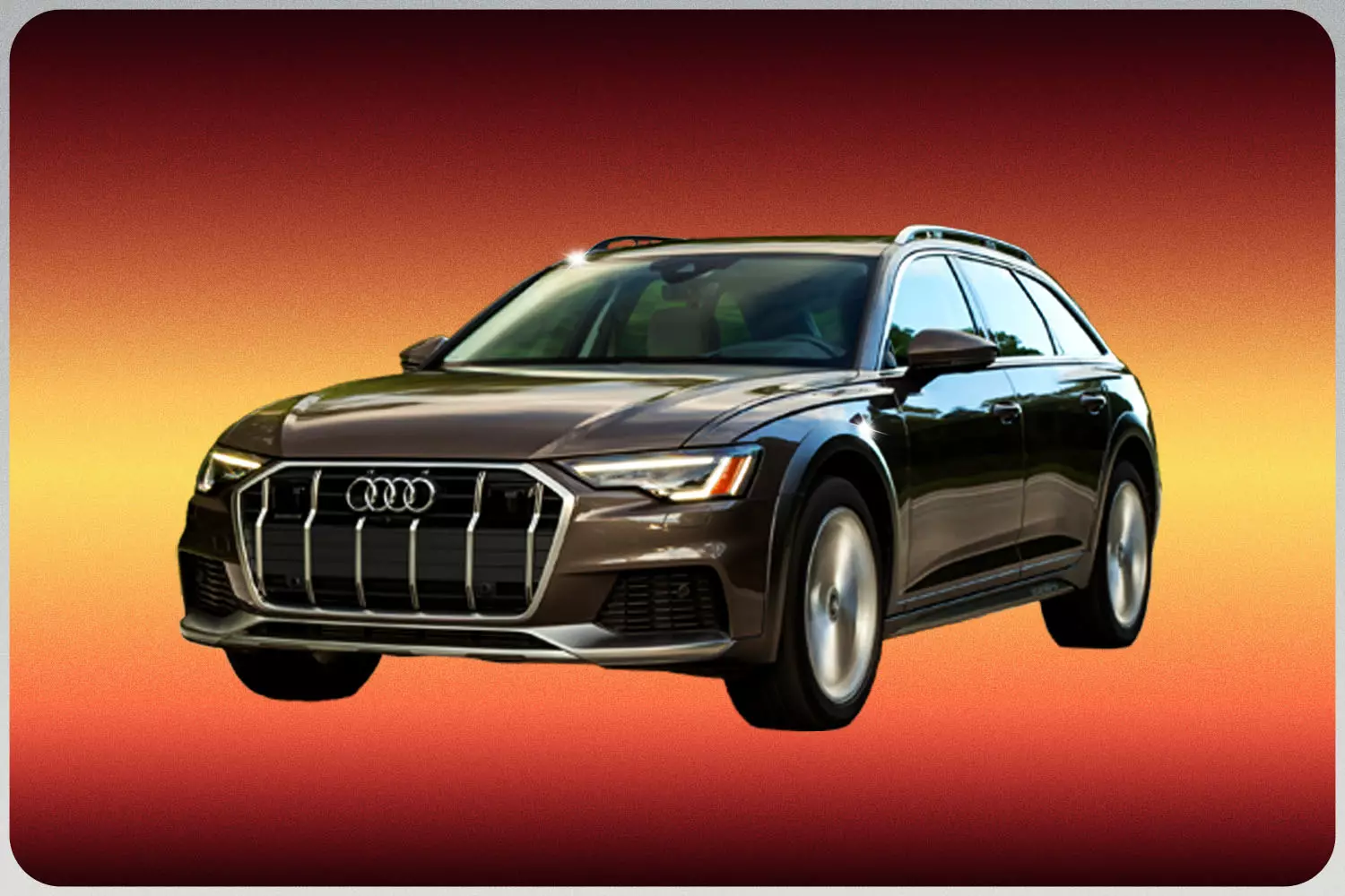 بہترین خفیہ ویگن لگژری ایس یو وی کے لیے ہمارا انتخاب: براؤن میں 2022 Audi A6 Allroad